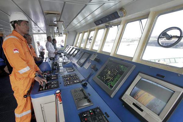 Kapal Geomarin Lakukan Pemetaan Geologi Kelautan