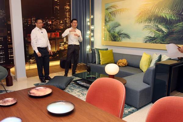 Pembangunan Proyek Fifty Seven Promenade