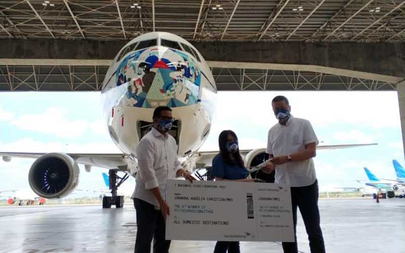 Garuda Indonesia Kembali Meluncurkan Desain Mask Livery Terbaru