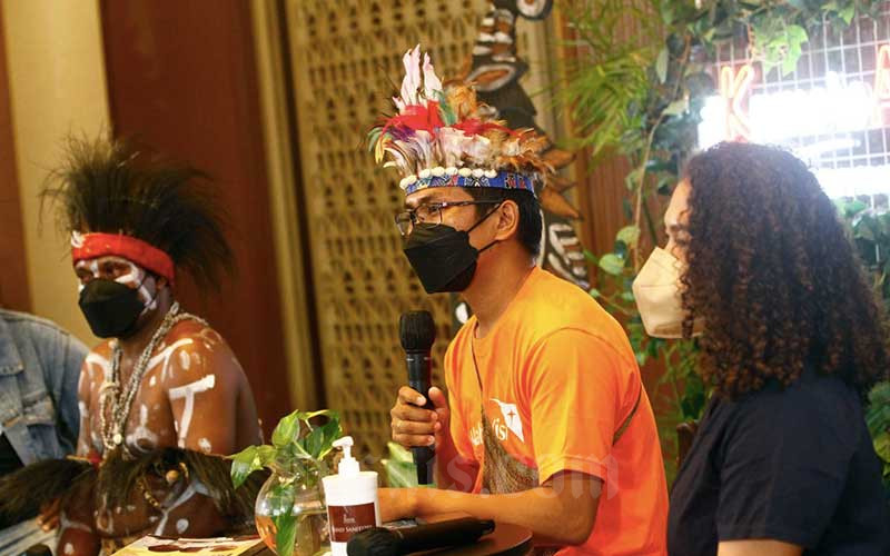 Diskusi Pelestarian Budaya Papua Saat Acara Kamoro Art Exhibition ...
