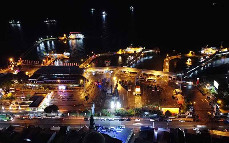 Arus Mudik di Pelabuhan Ketapang Terpantau Ramai Lancar