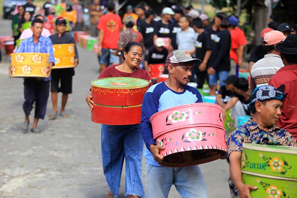 Tradisi Tenongan di Indramayu Digelar Sabagai Rasa Syukur Atas Hasil ...