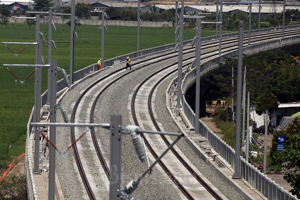 Kontruksi Kereta Cepat Jakarta-Bandung Telah Mencapai 88 Persen