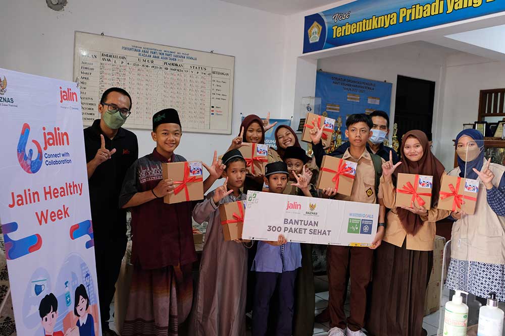 Jalin Jalankan Program CSR Tingkatkan Kesehatan Anak-anak dan Remaja