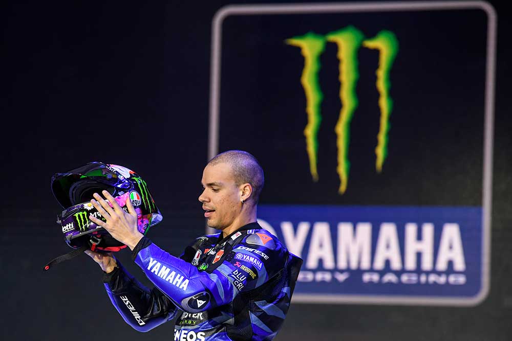Monster Energy Yamaha MotoGP Pamerkan Yamaha YZR M1 2023 Livery