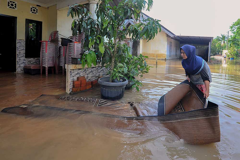 Ratusan Rumah di Jambi Terendam Banjir