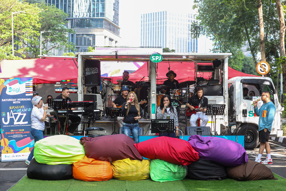 Surabaya Pahlawan Jazz Hadir Menyapa Penikmat Musik Jazz di SCBD Weekland