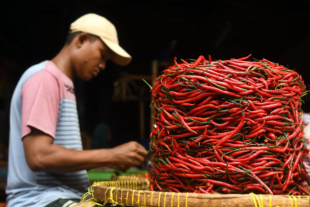 Harga Cabai di Pasar Mulai Alami Kenaikan Jelang Natal dan Tahun Baru