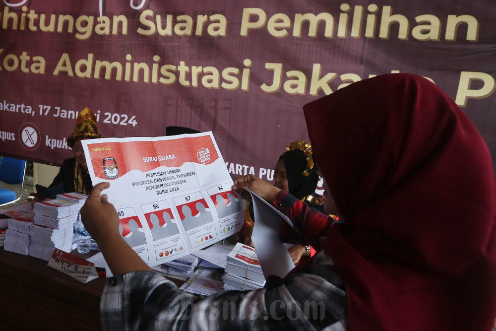 Simulasi Pemungutan Suara Pemilu 2024