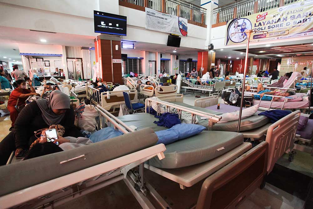 Pasien RSUA di Surabaya Sudah Kembali Ke Dalam Ruang Perawatan