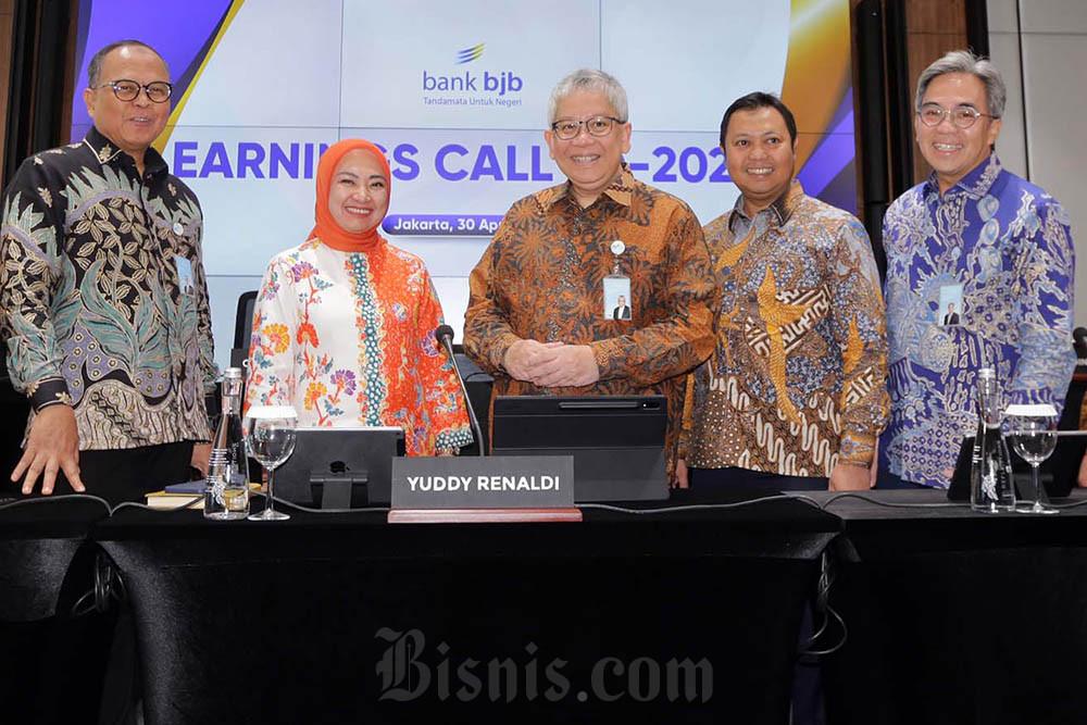Laba Bersih Bank BJB Triwulan I/2024
