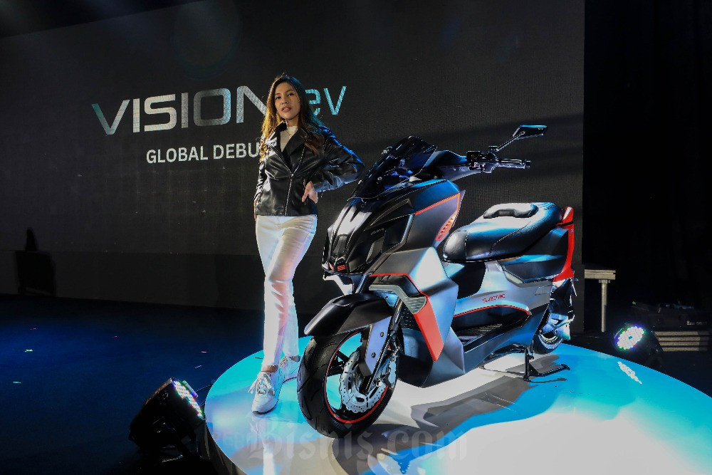 Peluncuran Motor Listrik Dengan Target Capaian TKDN 75 Persen