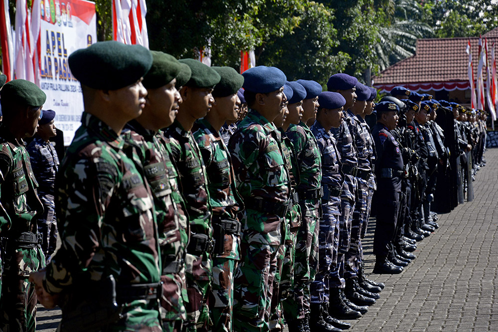 Apel Gelar Pasukan Pengamanan Pilkada 2024 di Sulsel