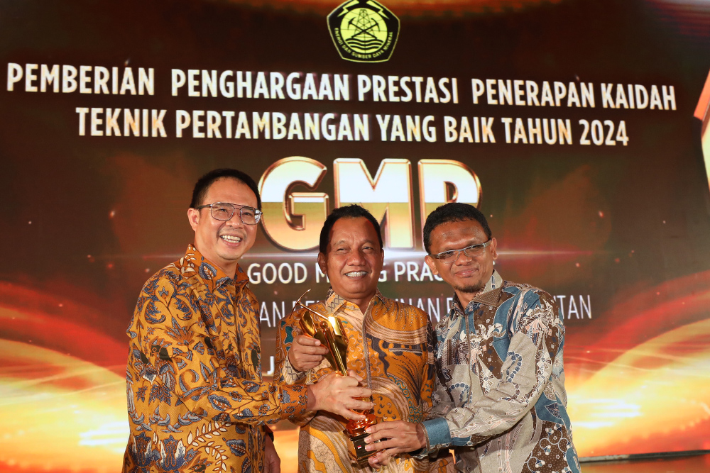 Penghargaan Prestasi Penerapan Kaidah Teknik Pertambangan Yang Baik 2024