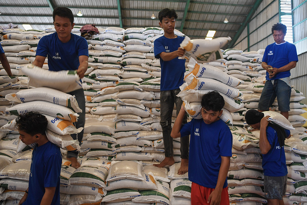 Stok Beras Pangan Akhir Tahun 2024