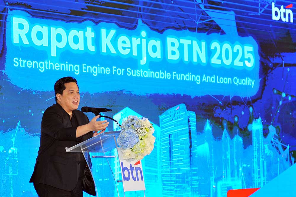 Menteri Bumn Erick Thohir Dorong Btn Untuk Menjadi Megabank
