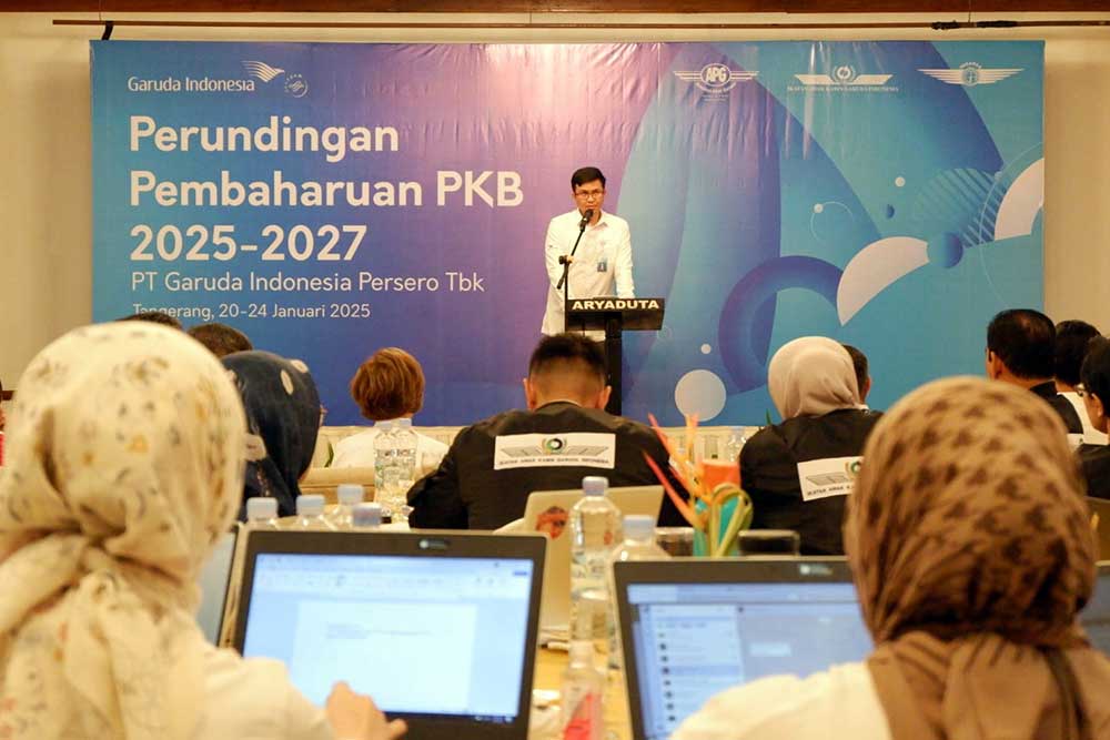 Garuda Indonesia Gelar Perundingan Pembaharuan PKB Tahun 2025