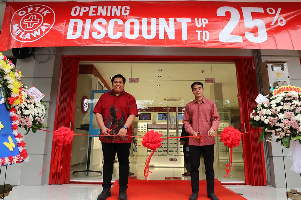 Peresmian Gerai ke-400 di Tahun ke-44 Berdirinya Optik Melawai