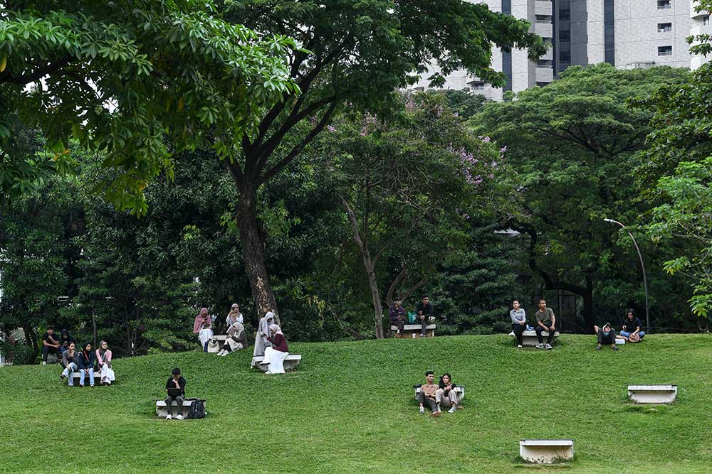 Hutan Kota GBK Menjadi Lokasi Favorit Untuk Ngabuburit Bagi Warga Jakarta
