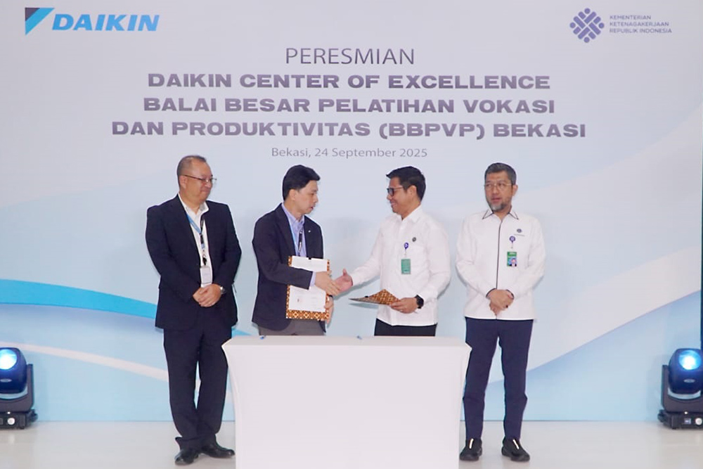 Dorong Kompetensi Tenaga Kerja, DAIKIN Luncurkan Center of Excellence ...