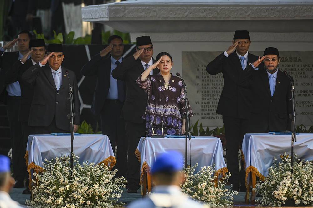 Presiden Pimpin Upacara Hari Kesaktian Pancasila 2025