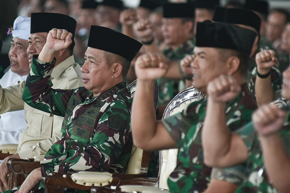 Doa Bersama HUT TNI ke-80