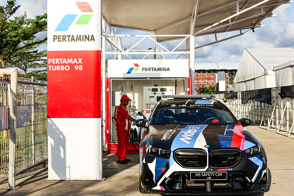 SPBU Modular Untuk Kendaraan Operasional MotoGP