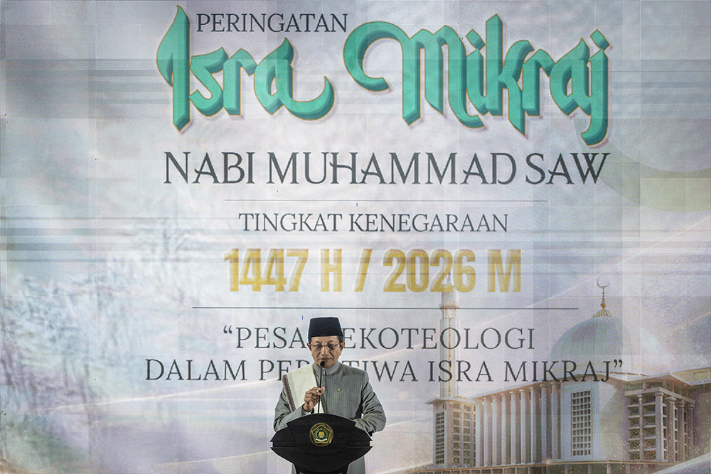 Peringatan Isra Miraj di Masjid Istiqlal
