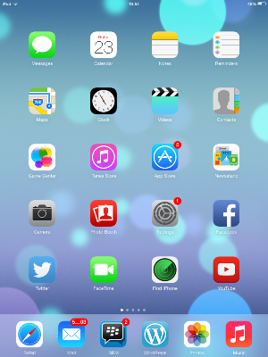 BBM di iPad pun Bisa!