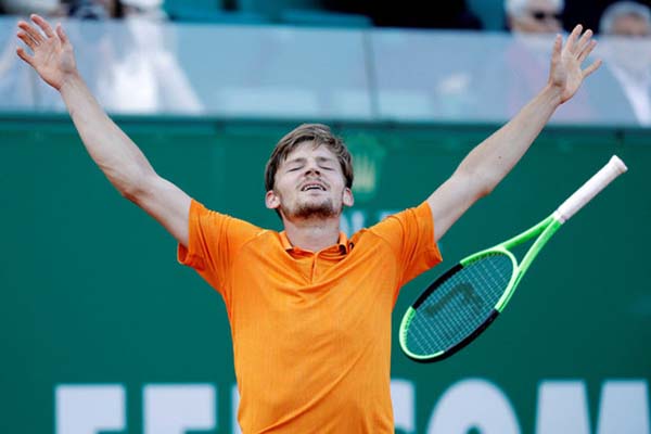 Hasil Tenis Madrid: Goffin & Fognini ke Putaran Kedua