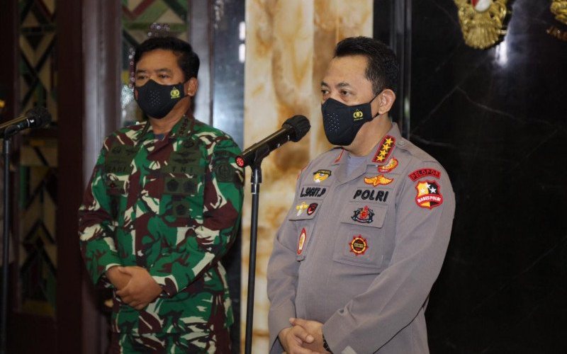 Pimpinan Polri-TNI Rapat, Ini yang Dibahas