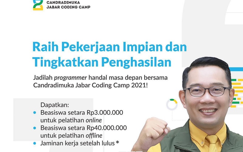 Diskominfo Gelar Candradimuka Jabar Coding Camp 2021