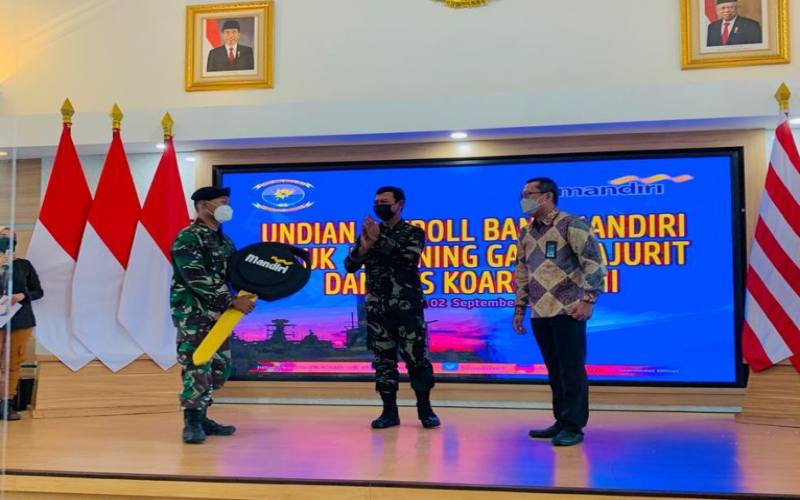 Gelar Undian Payroll, Bank Mandiri Beri Apresiasi Prajurit Koarmada II ...