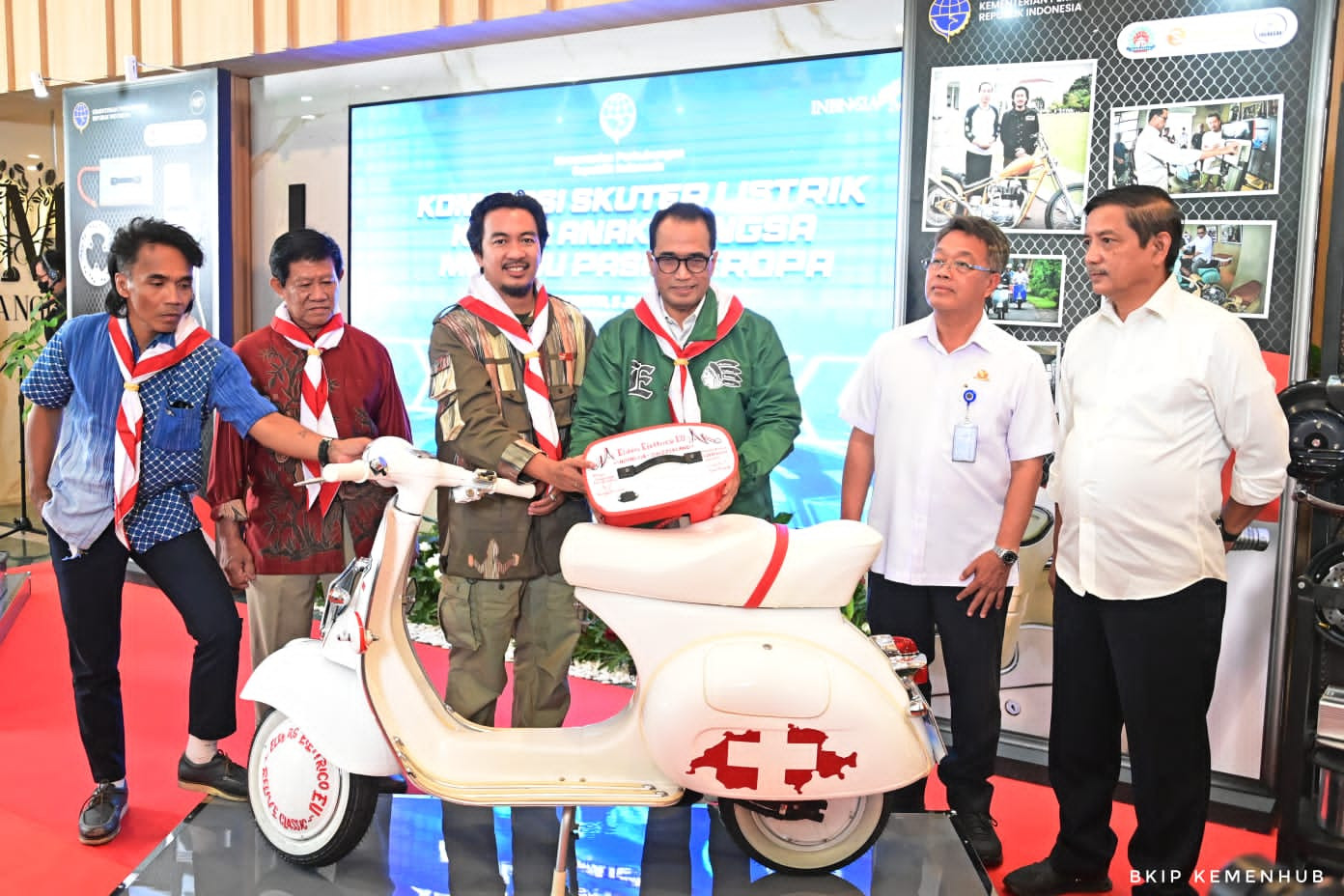 Tenaga Baru Skuter Jadul