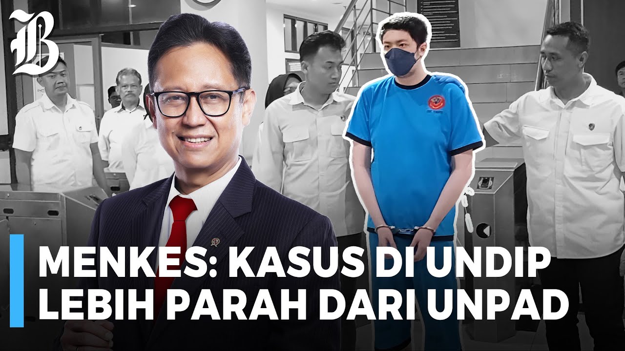 VIDEO: Menkes Setop Program PPDS Unpad di RSHS Imbas Kasus Pelecehan Seksual