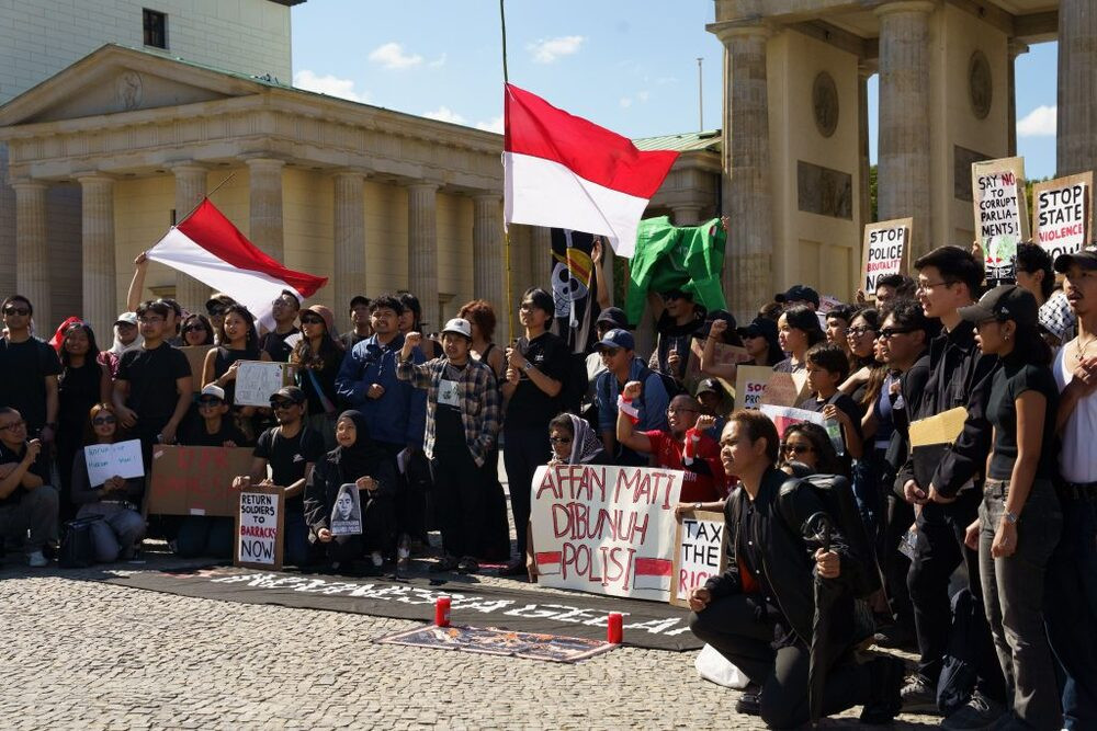 PPI dan Diaspora Jerman Gelar Demonstrasi, Ini Tuntutan ke Pemerintah RI