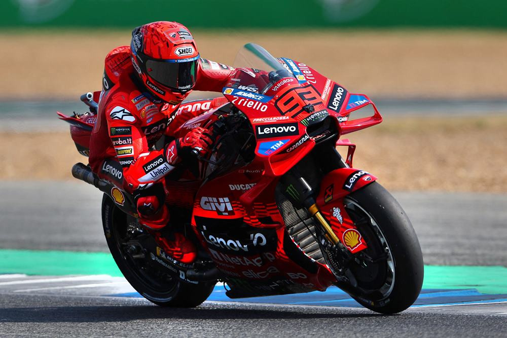 Hasil Sprint Race MotoGP San Marino 2025, Marc Marquez Jatuh