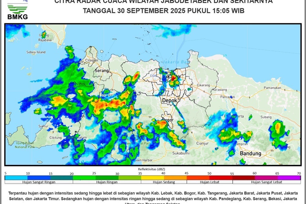 Ada Hujan Es di Cikini Jakarta Sore Ini 30 September, Begini Penjelasan ...