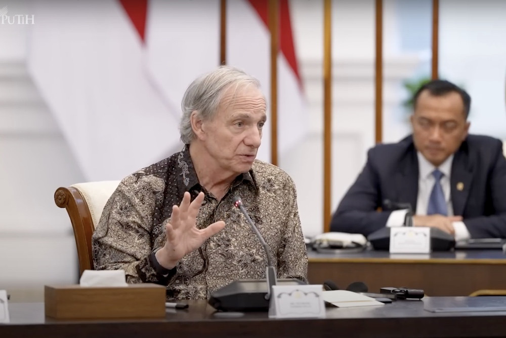 Prabowo Anugerahkan Tanda Jasa untuk Investor Legendaris Ray Dalio