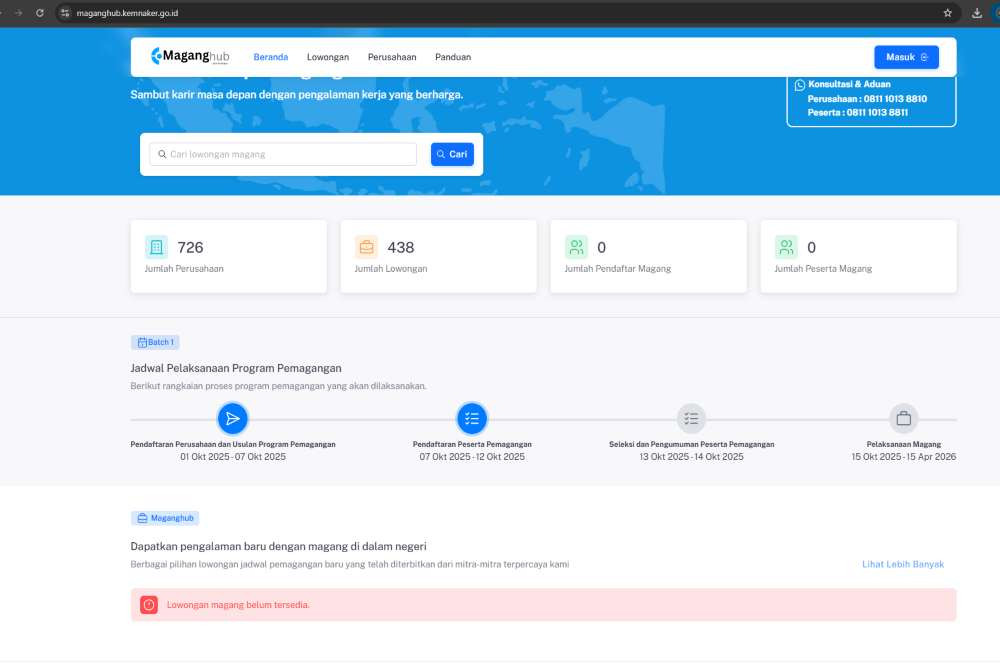 List Perusahaan yang Ikut Program Magang Pemerintah, Ada BNI, Mandiri ...