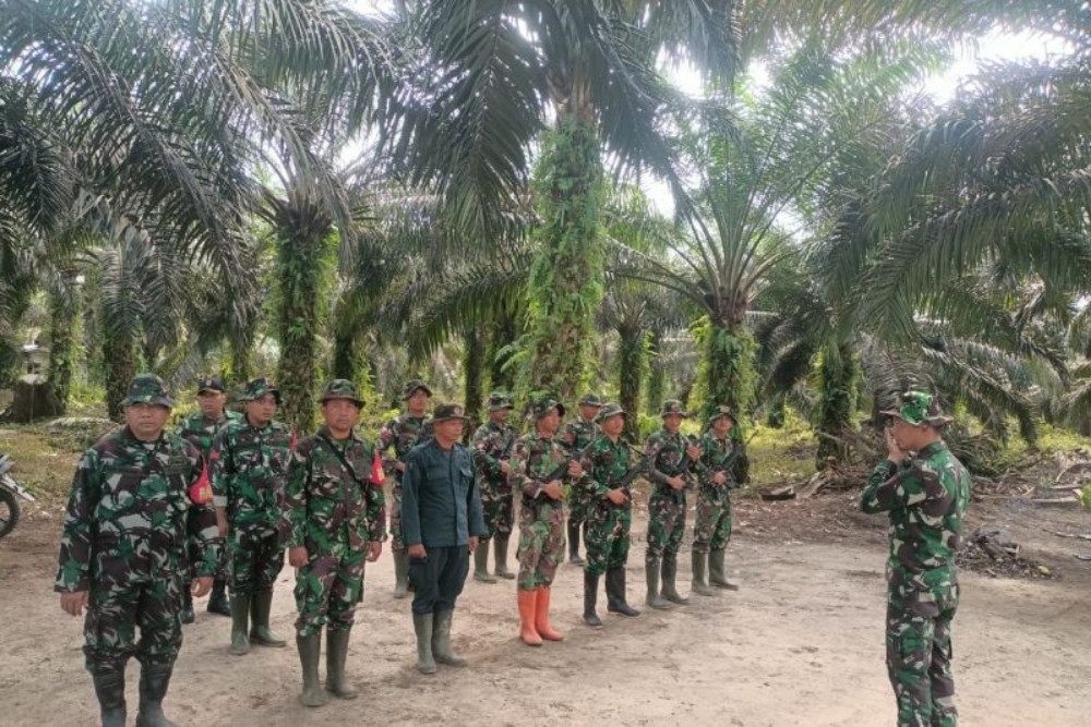 200 Personel Gabungan TNI-Polri Amankan Taman Nasional Tesso Nilo
