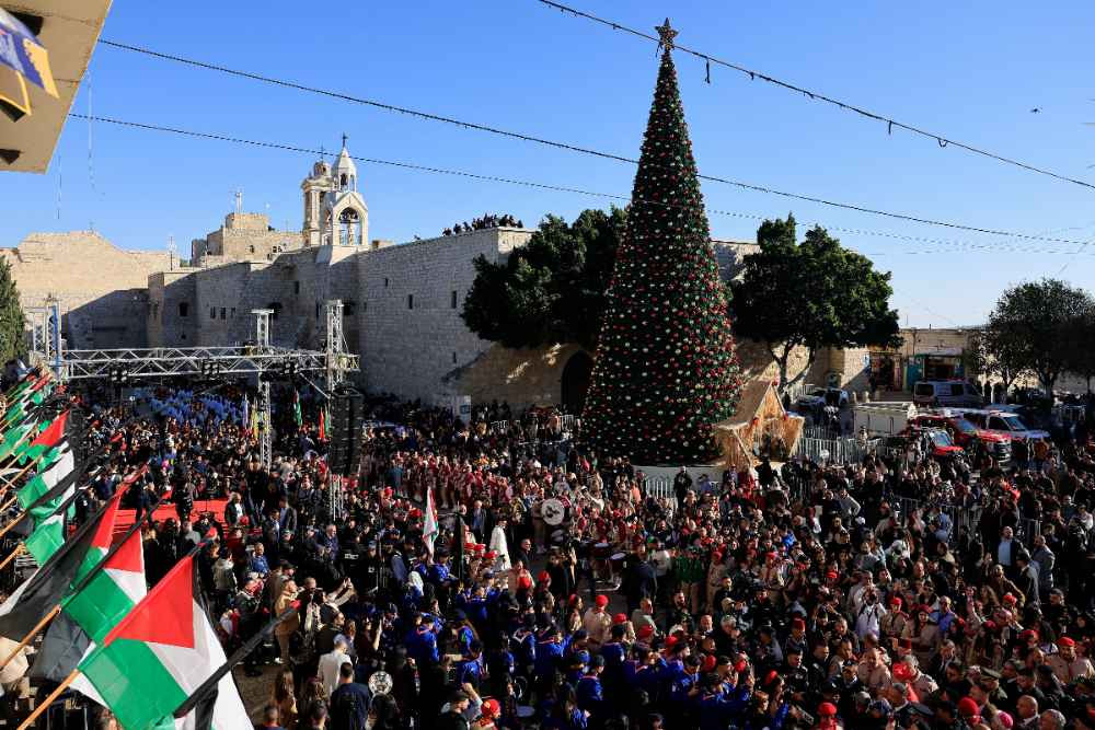 Betlehem Kembali Rayakan Natal Setelah 2 Tahun, Siratkan Cahaya Kedamaian