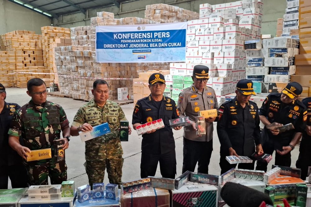 Segini Jumlah Batang Rokok Ilegal yang Ditindak 2025, Belasan Miliar ...