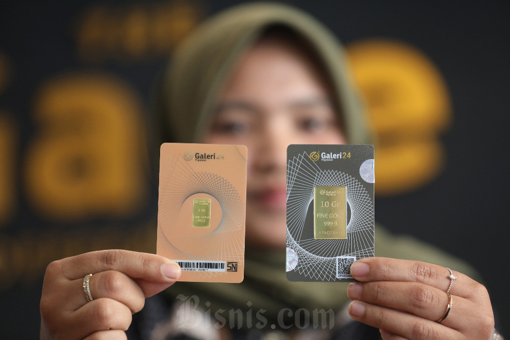 Harga Emas Antam, Galeri 24 & UBS di Pegadaian Hari Ini 13 Januari 2025