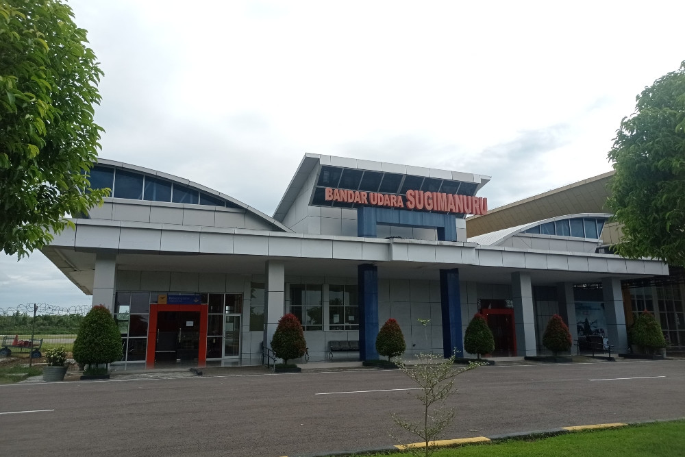 Bandara Sugimanuru Kembali Layani Penerbangan Komersial Usai Setop Operasi