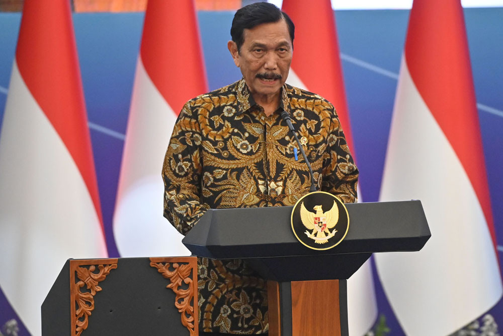 Ketua DEN Luhut Binsar Pandjaitan Buka Suara Soal Gonjang-ganjing Pasar ...