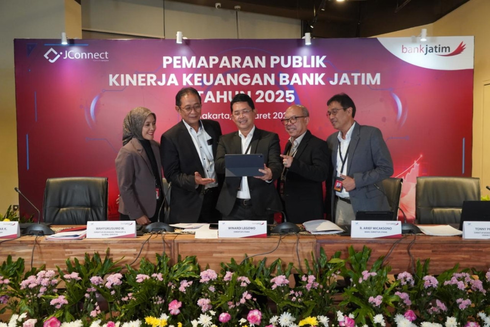 Bank Jatim (BJTM) Cetak Laba Bersih Rp1,54 Triliun Sepanjang 2025