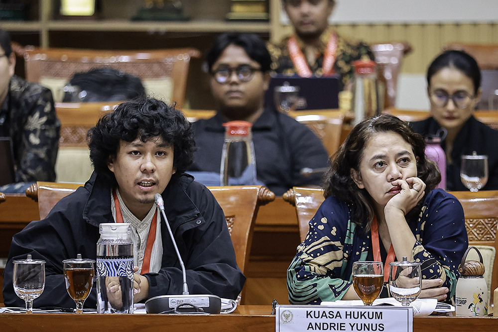 TAUD Laporkan Kasus Penyiraman Air Keras Andrie Yunus ke Bareskrim