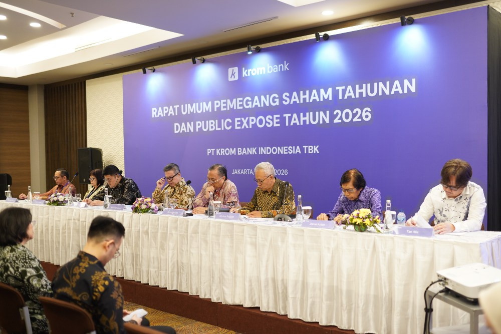Laba Ditahan Rp143 Miliar, Krom Bank (BBSI) Perkuat Strategi Digital 2026