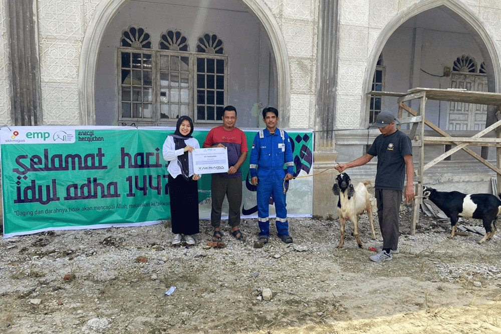 EMP Group Salurkan Hewan Kurban dari Aceh hingga Sulawesi
